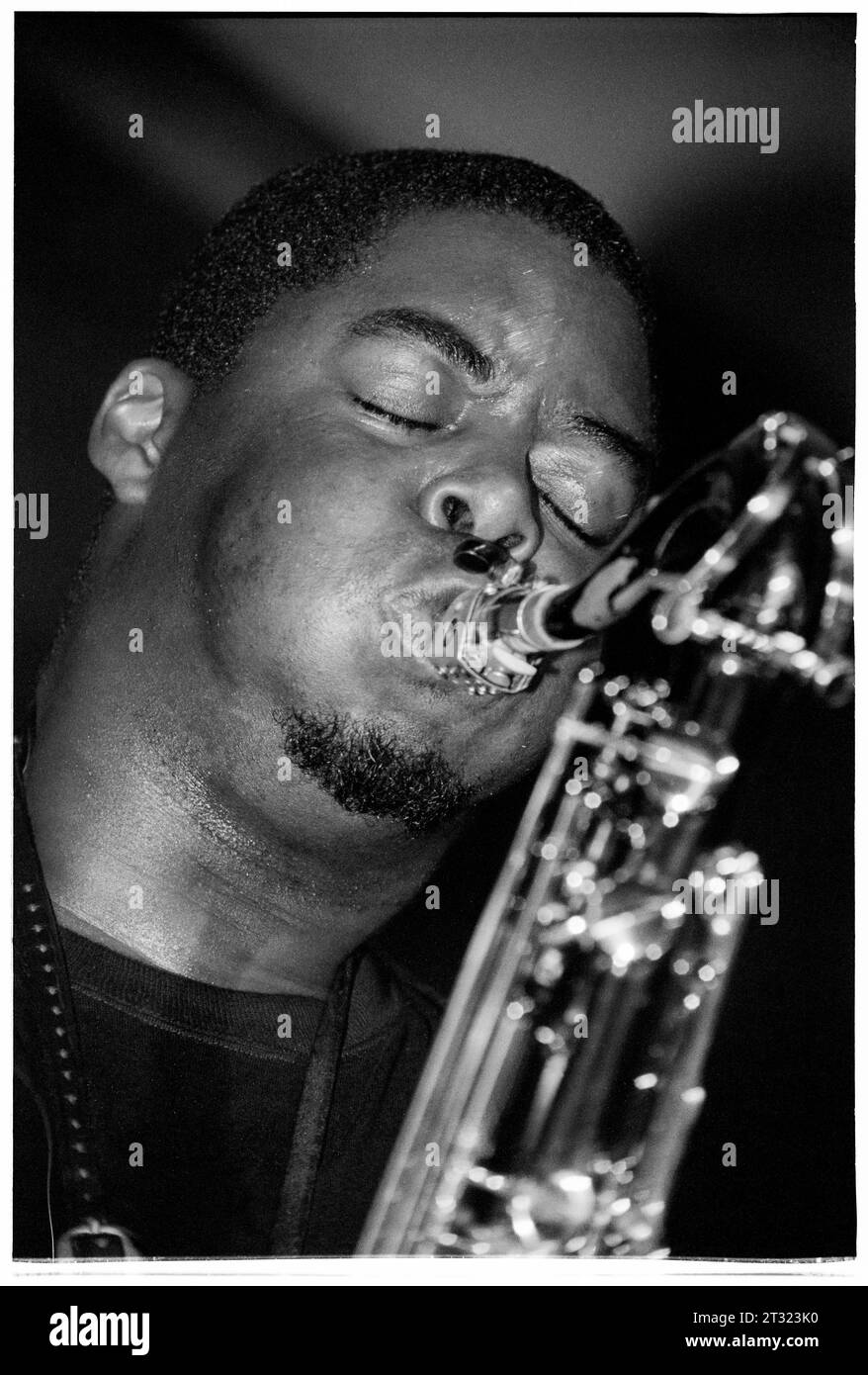 COURTNEY PINE, JAZZ, LIVE, 1996: A young British jazz legend Courtney ...