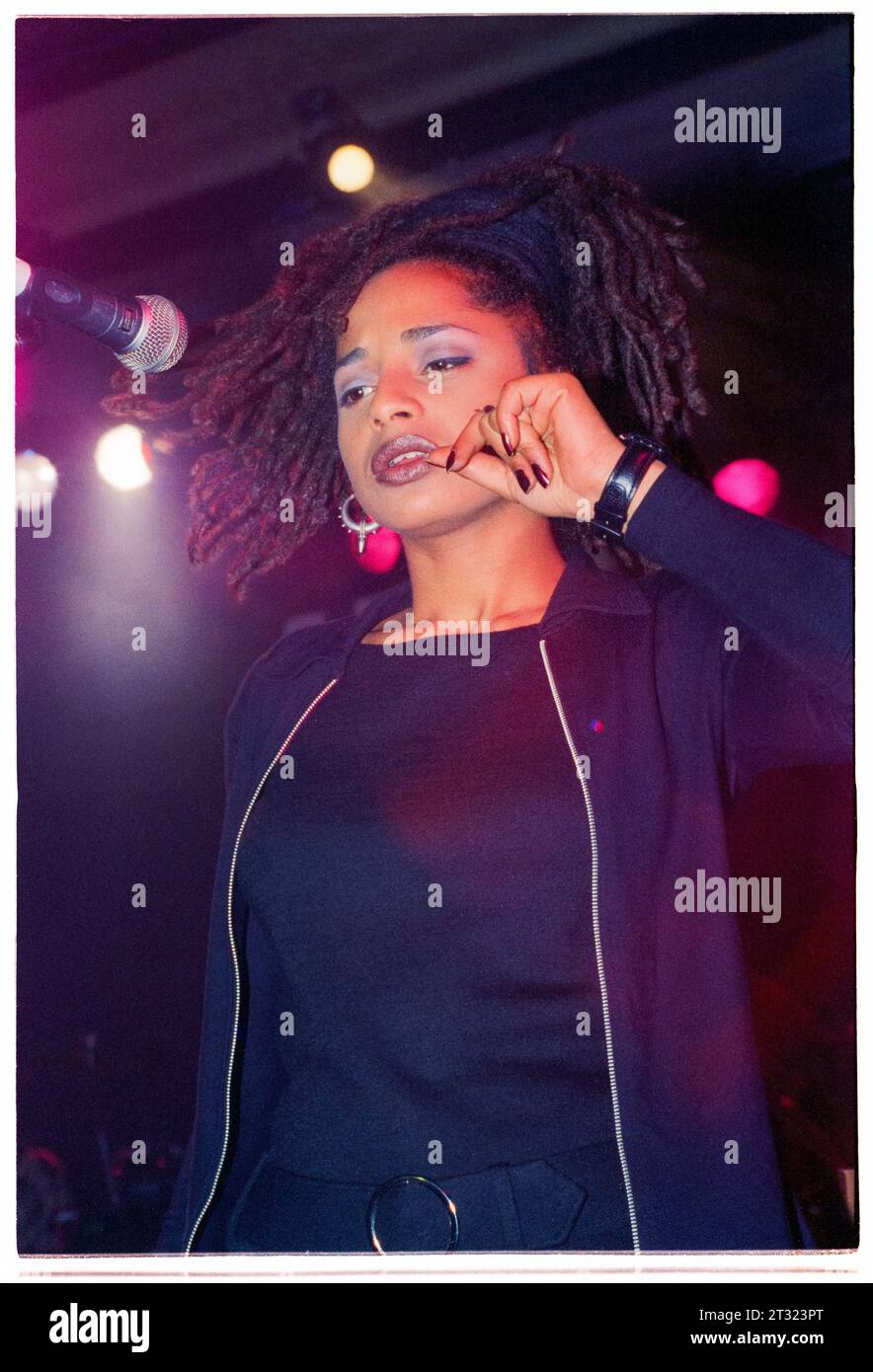 IMAANI, INCOGNITO, 1996: Eurovision star Imaani Saleem singing with the ...
