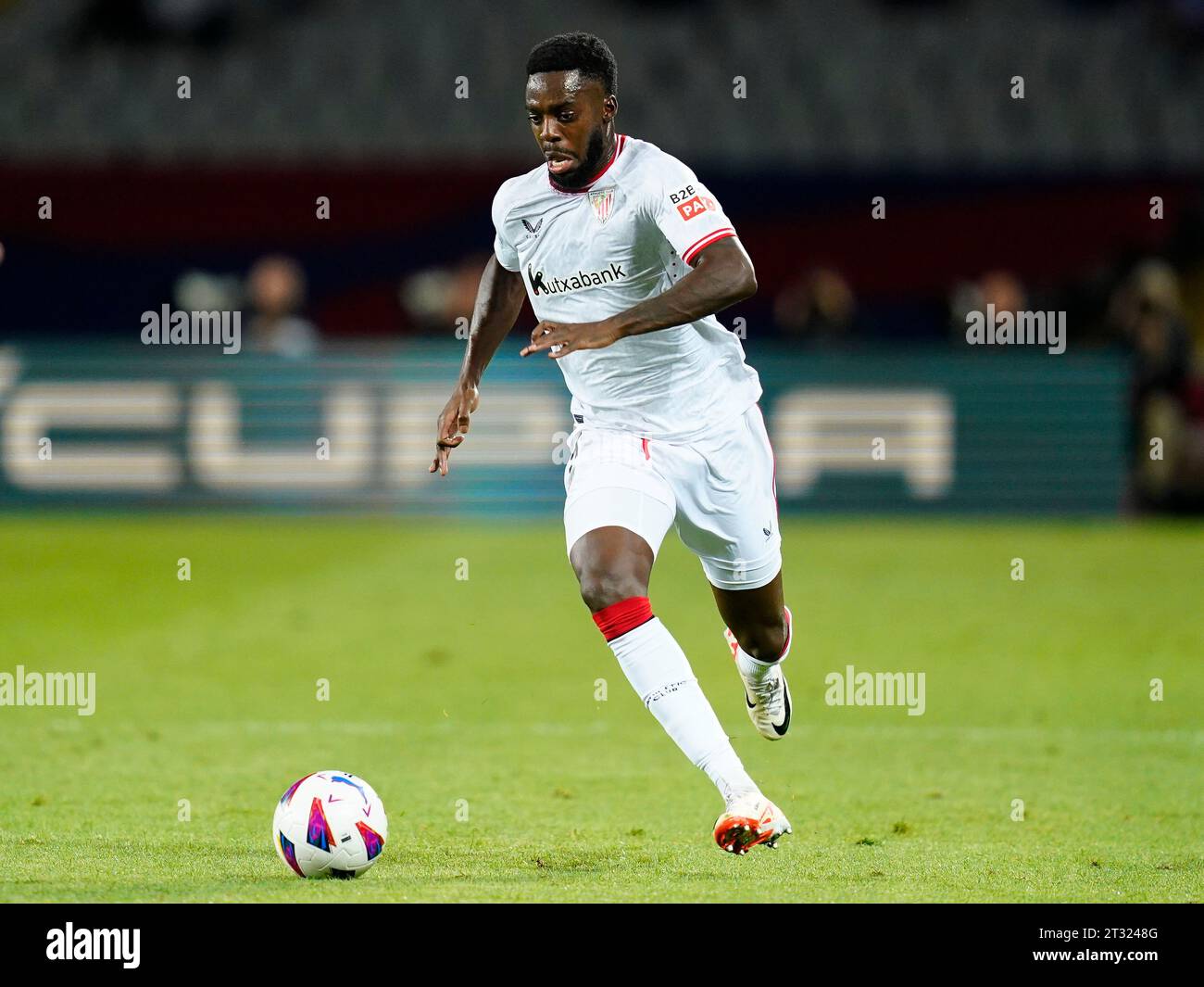 Barcelona, Spain. 22nd Oct, 2023. Inaki Williams of Athletic Club ...