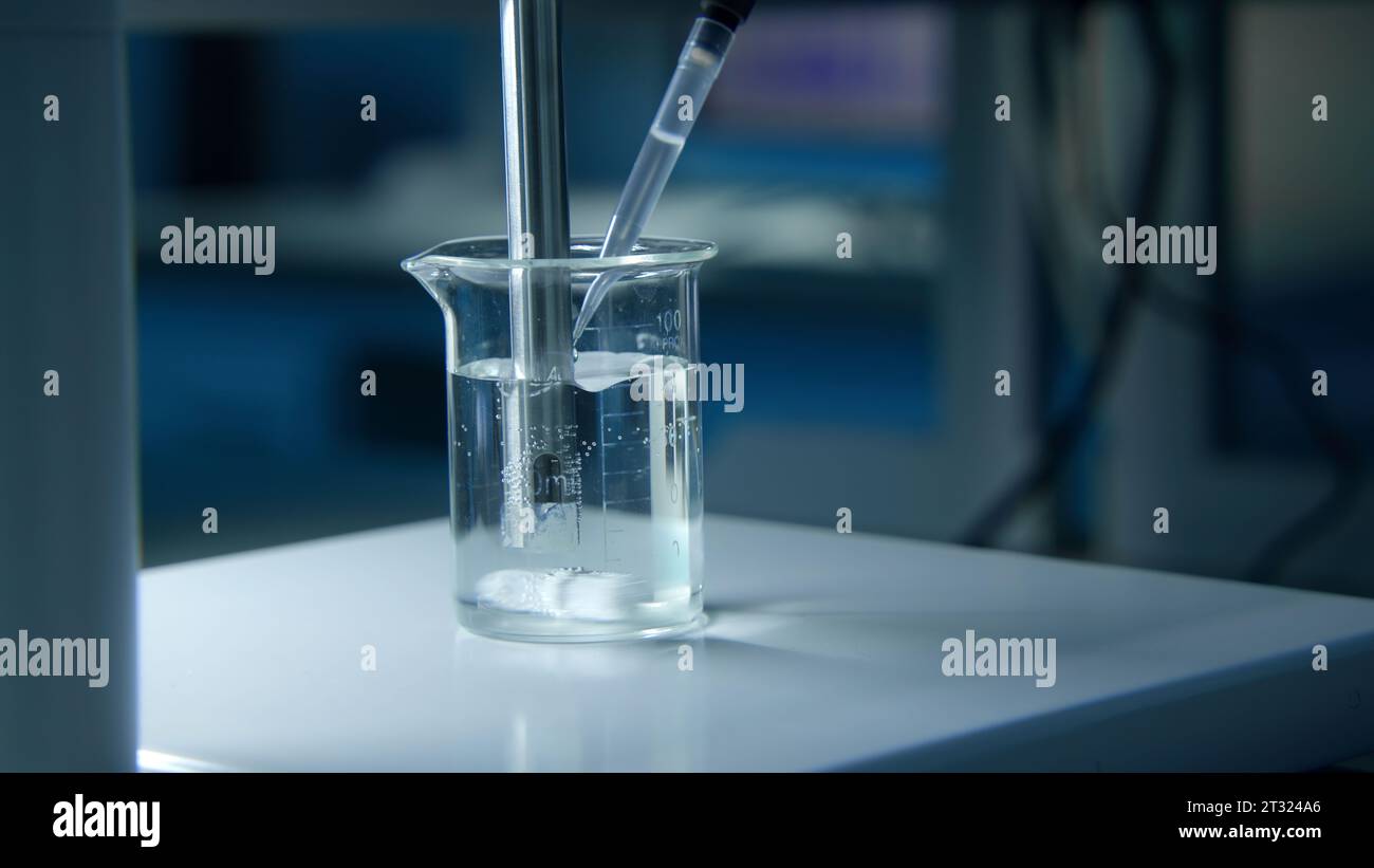 Lab beaker swirl hi-res stock photography and images - Alamy