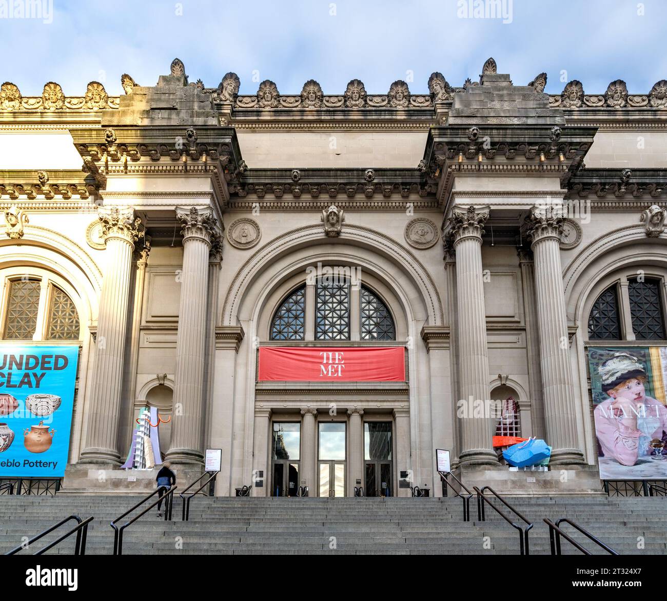 New York Ny Us Oct 11 2023 The Beaux Arts Style Metropolitan
