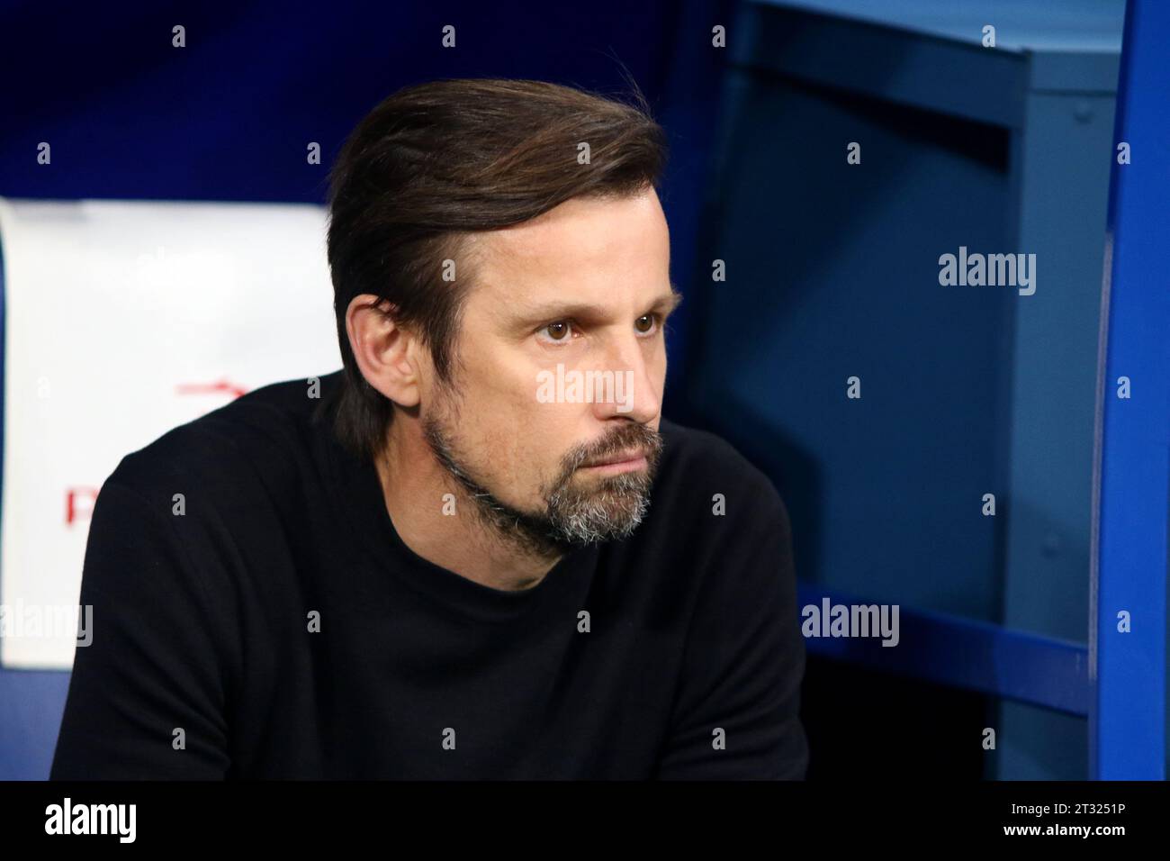 Saint Petersburg, Russia, 22 october 2023: Football. Russian Premier ...