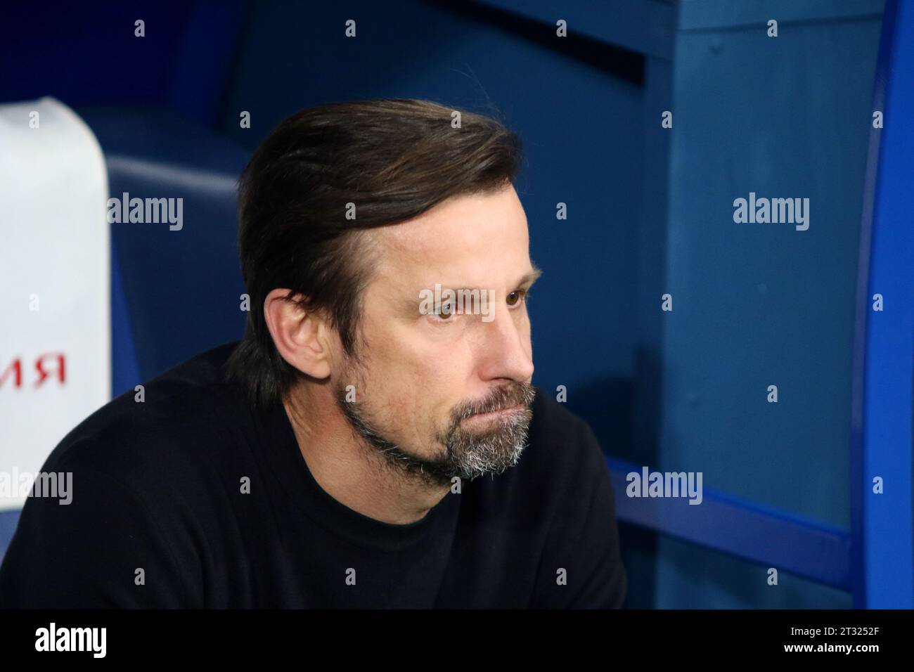 Saint Petersburg, Russia, 22 october 2023: Football. Russian Premier ...