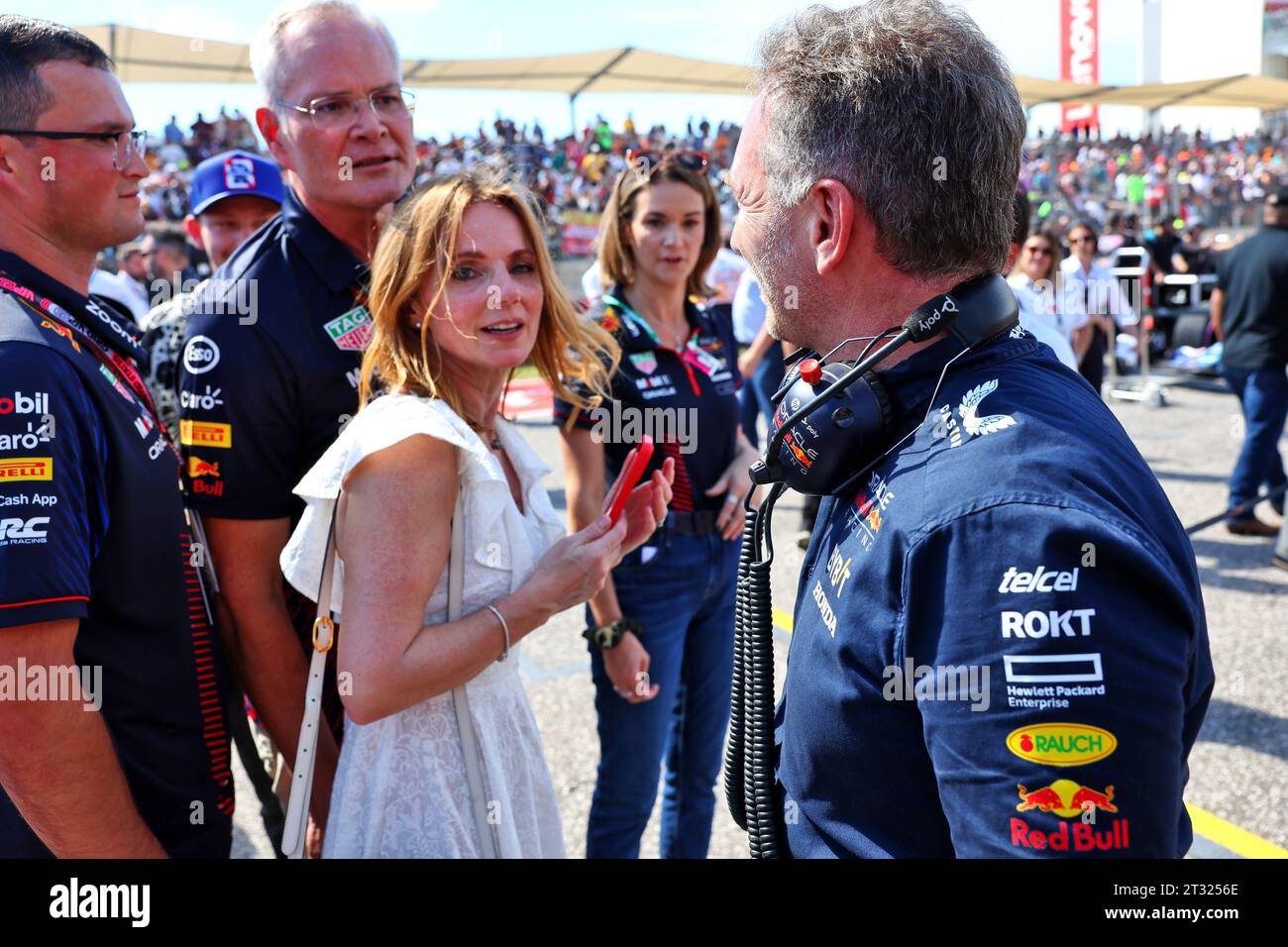 Austin, USA. 22nd Oct, 2023. Christian Horner (GBR) Red Bull Racing ...