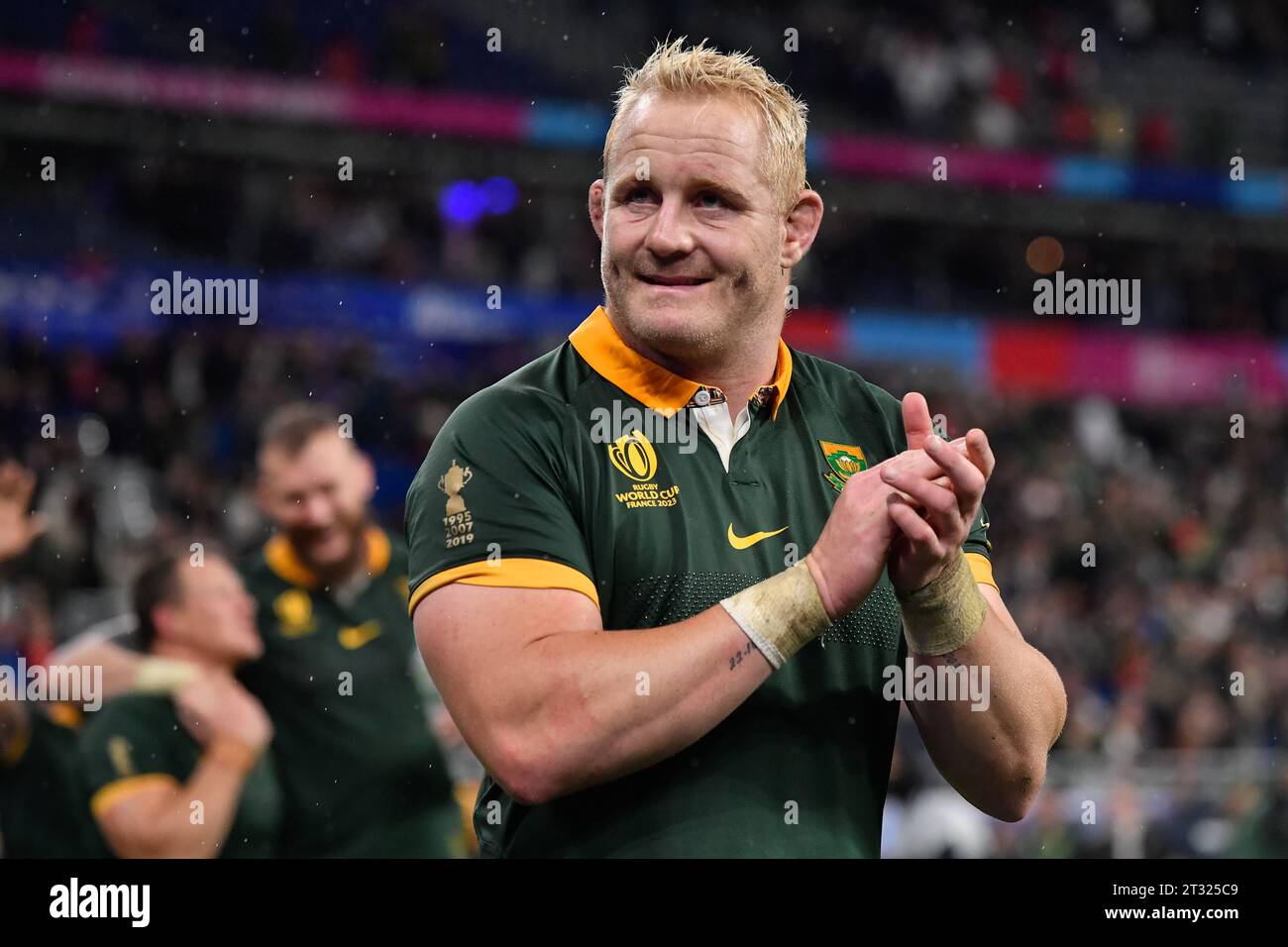 Saint Denis, France. 21st Oct, 2023. Julien Mattia/Le Pictorium ...