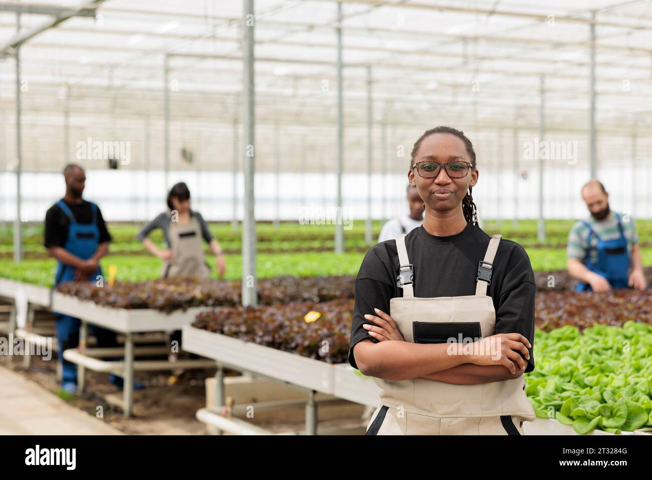 Ranch manager leading agronomy group of farmers growing locally ...