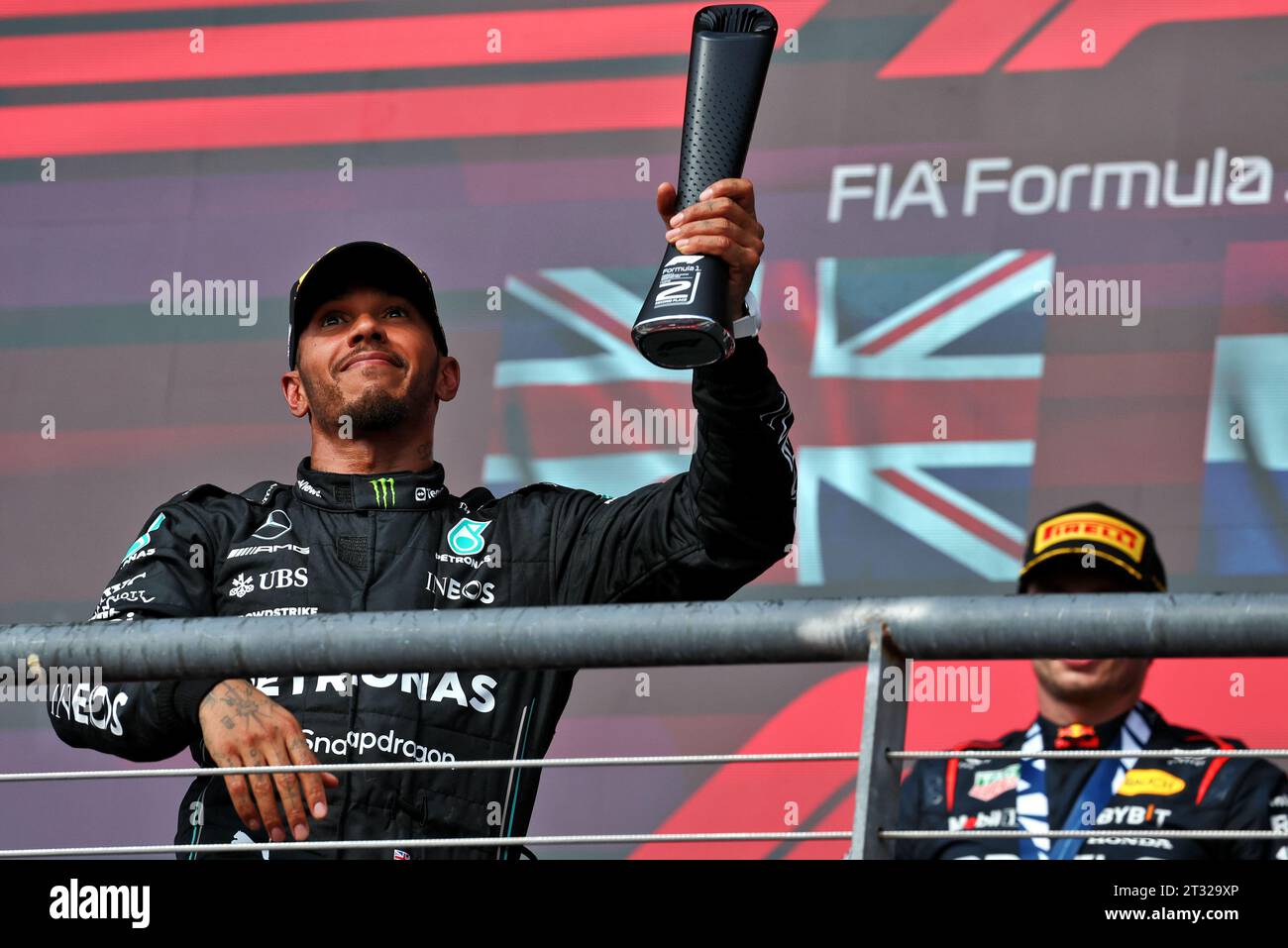 Austin, USA. 22nd Oct, 2023. Lewis Hamilton (GBR) Mercedes AMG F1 ...