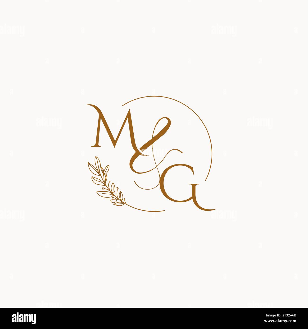 MG initial wedding monogram logo design ideas Stock Vector Image & Art - Alamy