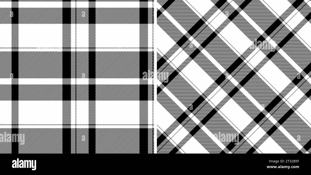 Check fabric pattern of background textile texture with a plaid ...