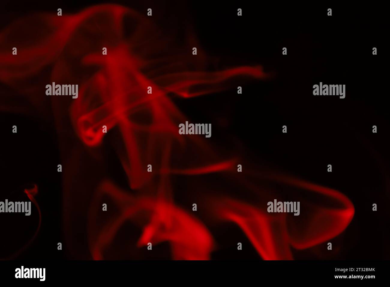 Red smoke on a dark background, colourful abstract, Red fog ...