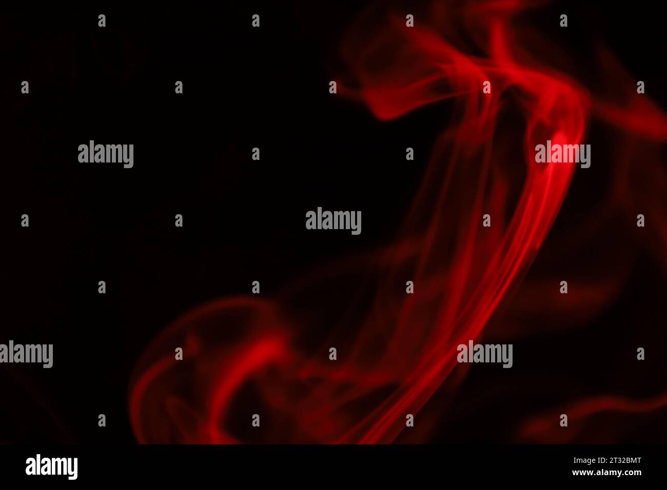 Red smoke on a dark background, colourful abstract, Red fog ...