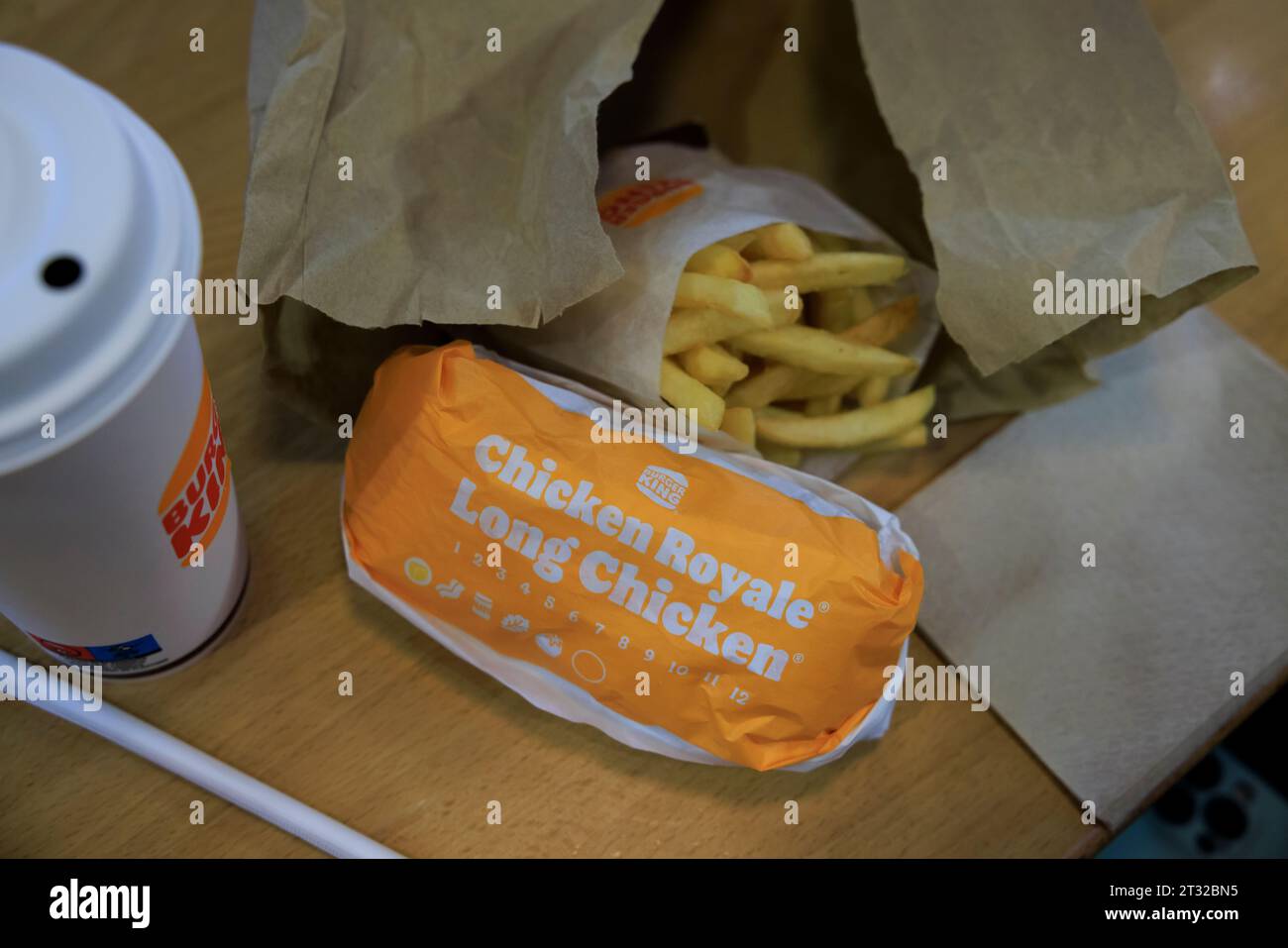 Long chicken meal hi-res stock photography and images - Alamy