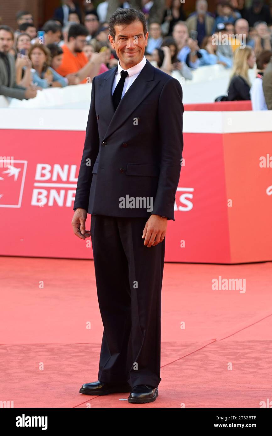 Rome, Italy. 22nd Oct, 2023. Marco Bonini attends the red carpet of the ...