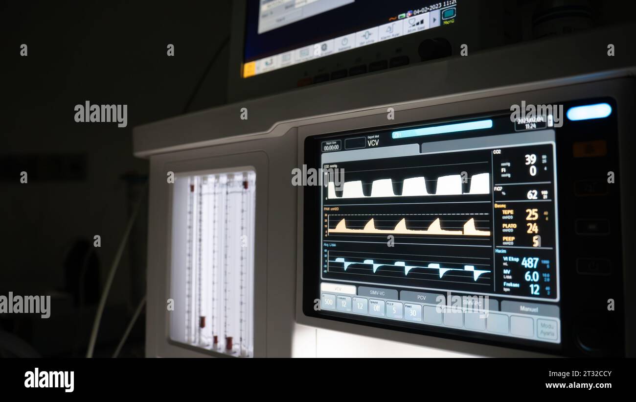 parameter monitoring. During surgery in the operating room, the patient ...