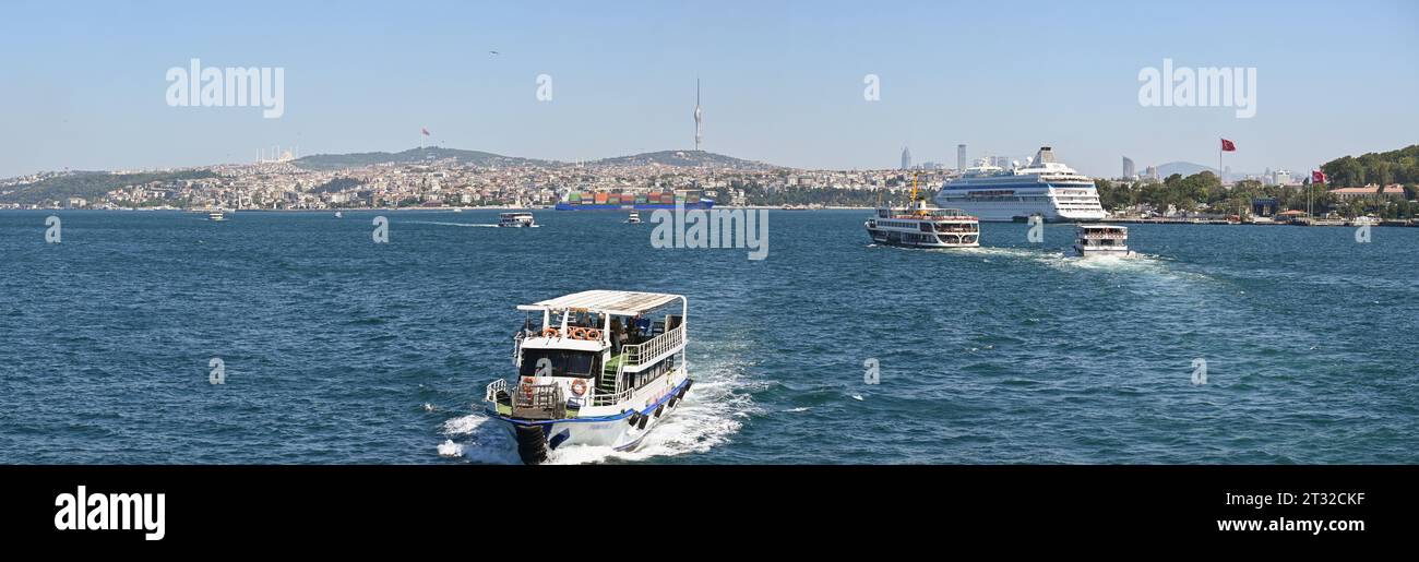 Bosphorus waterfront panorama hi-res stock photography and images - Alamy