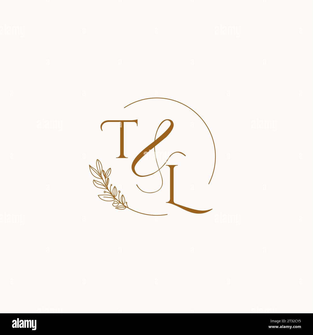Tl monogram Cut Out Stock Images & Pictures - Alamy