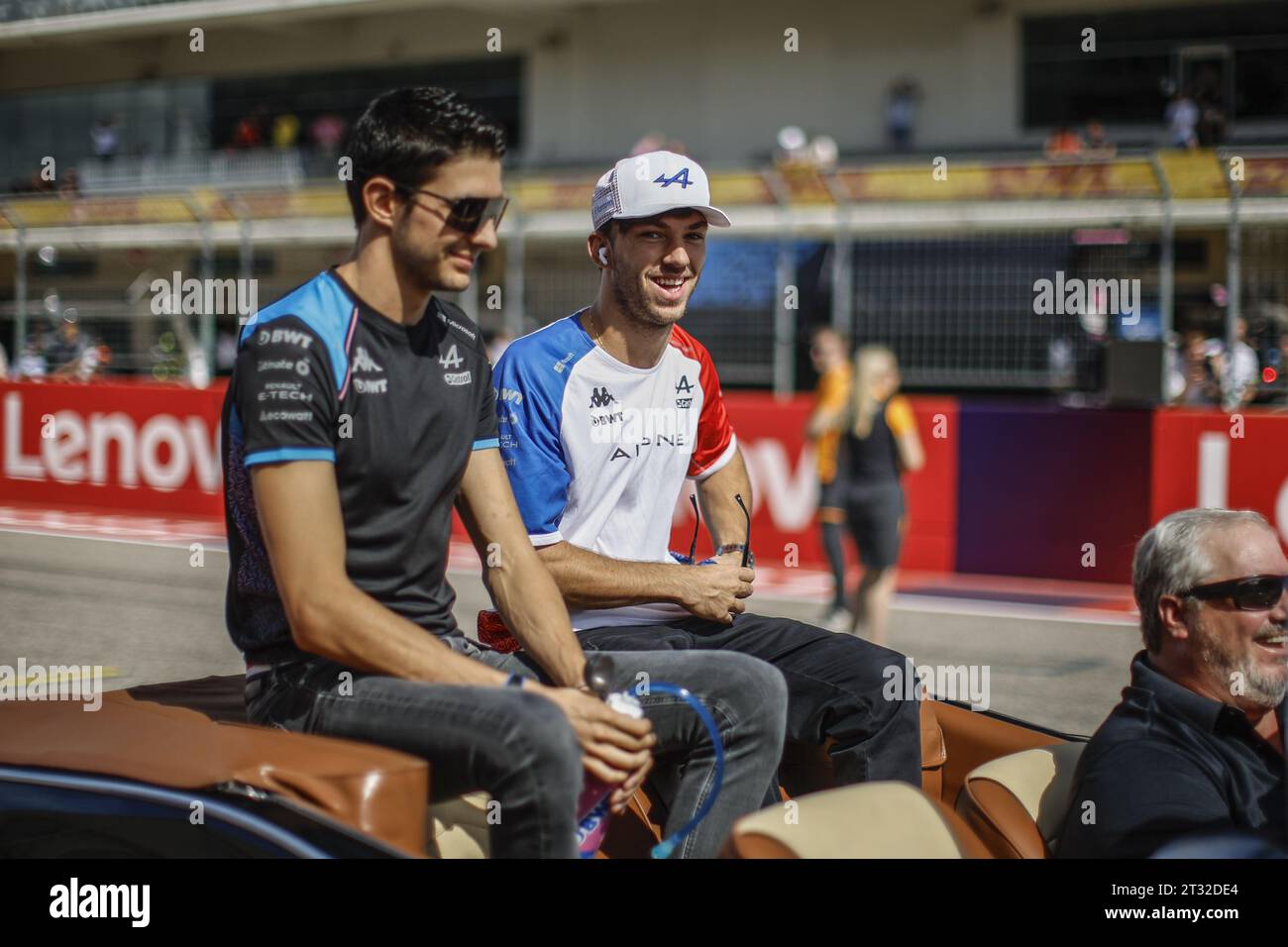 GASLY Pierre (fra), Alpine F1 Team A523, portrait OCON Esteban (fra ...