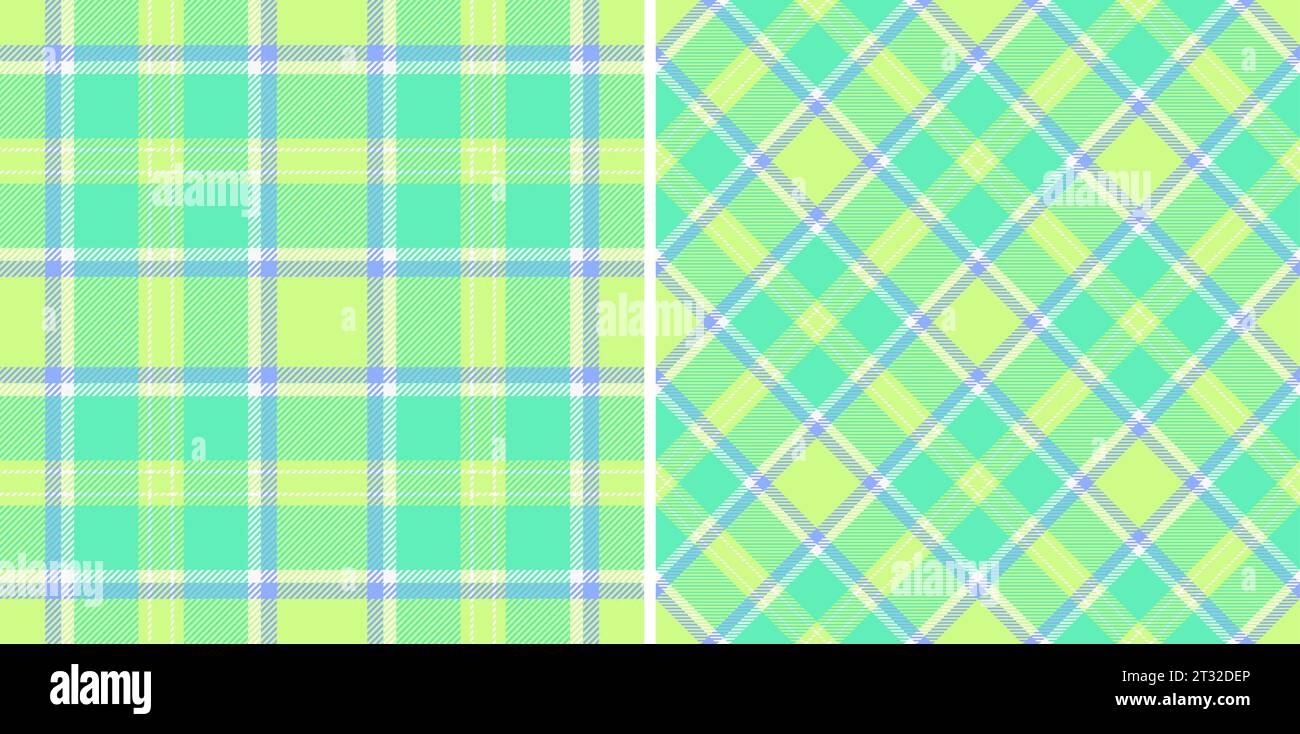 Check seamless texture of fabric vector pattern with a tartan textile ...