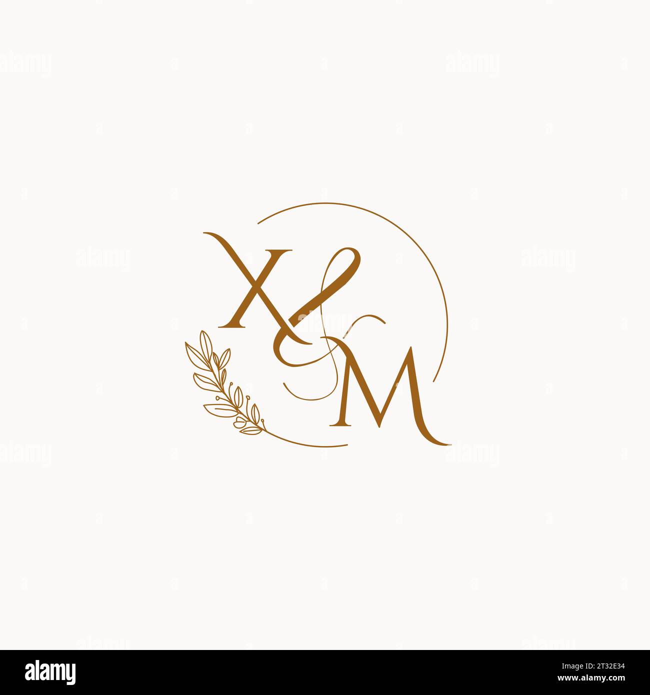 XM initial wedding monogram logo design ideas Stock Vector Image & Art - Alamy