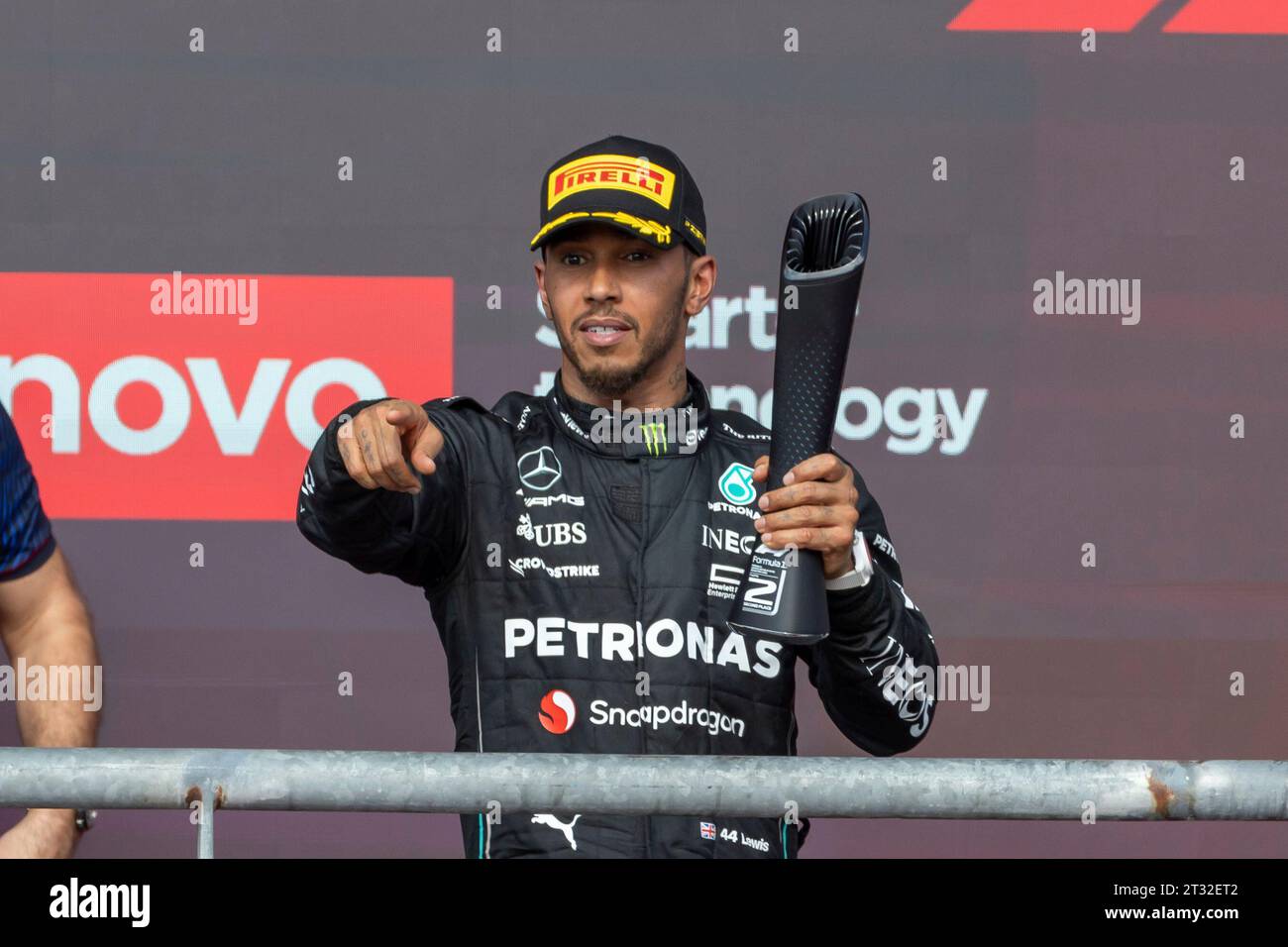 AUSTIN, TX - OCTOBER 22: Mercedes AMG Petronas F1 Team driver Lewis ...