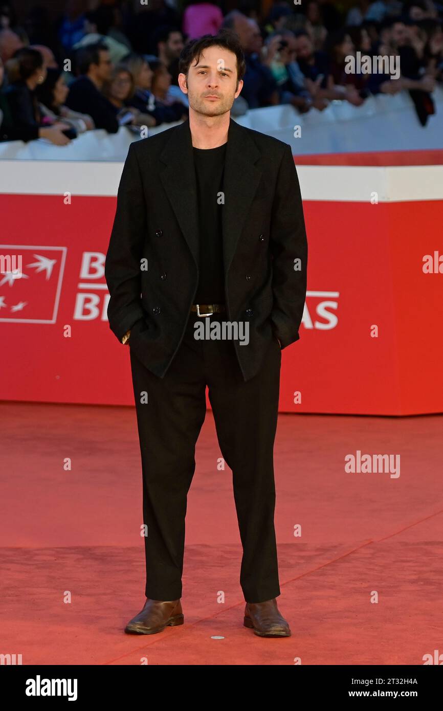 Rome, Italy. 22nd Oct, 2023. Arthur Harari attends the red carpet of ...