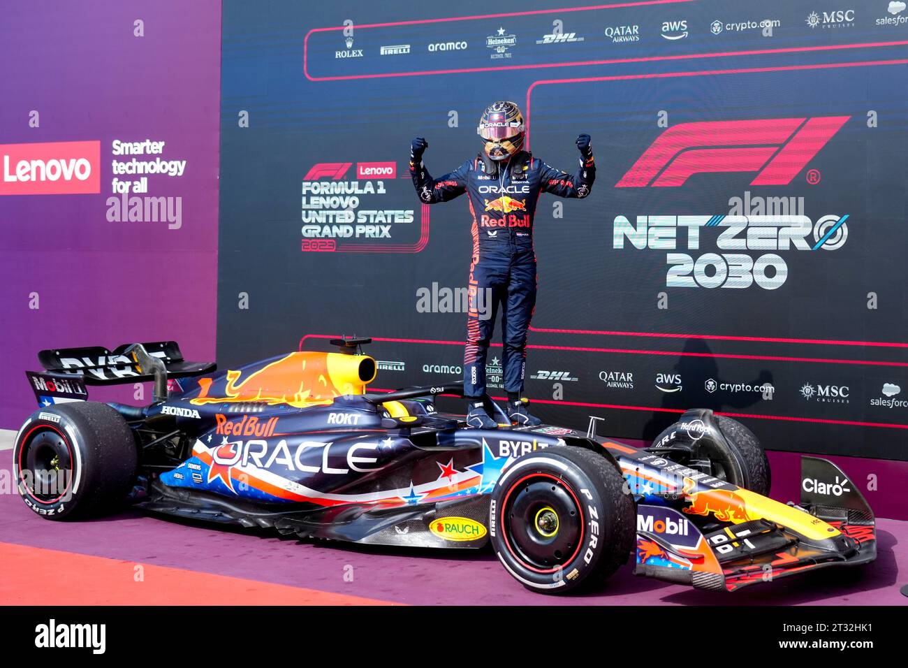 Max Verstappen - Red Bull Racing celebrates after his win at the United ...