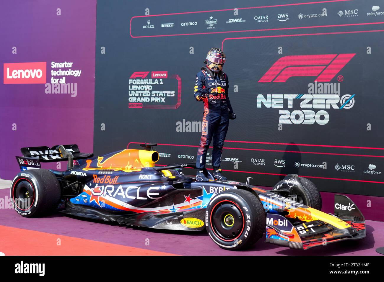 Stilvolle Max Verstappen Siege 2023 Fotos