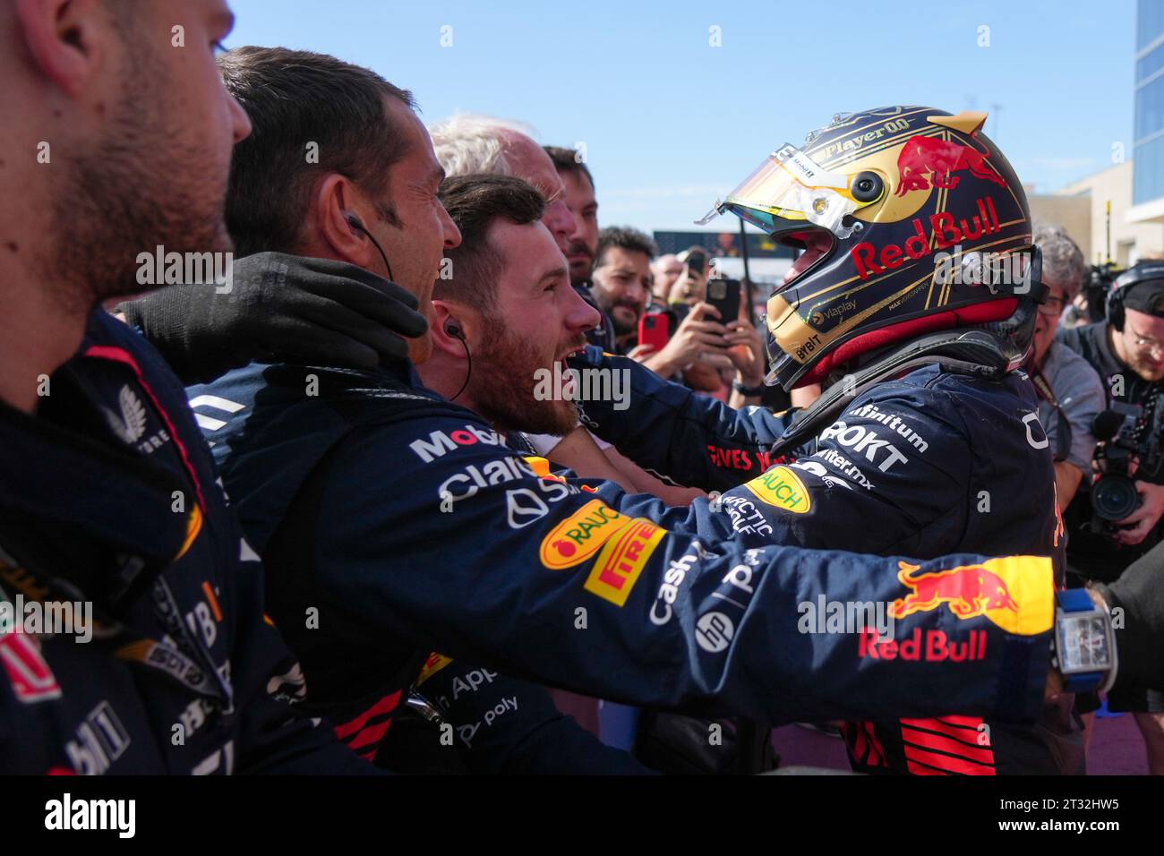 Max Verstappen - Red Bull Racing celebrates after his win at the United ...