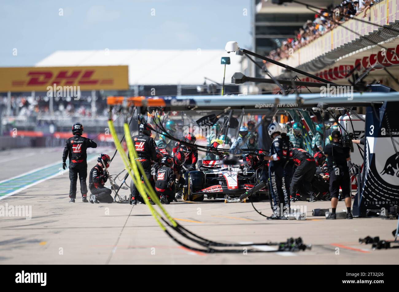 Austin, Texas, USA. 22nd Oct, 2023. 27 Moneygram Haas F1 Team Driver ...