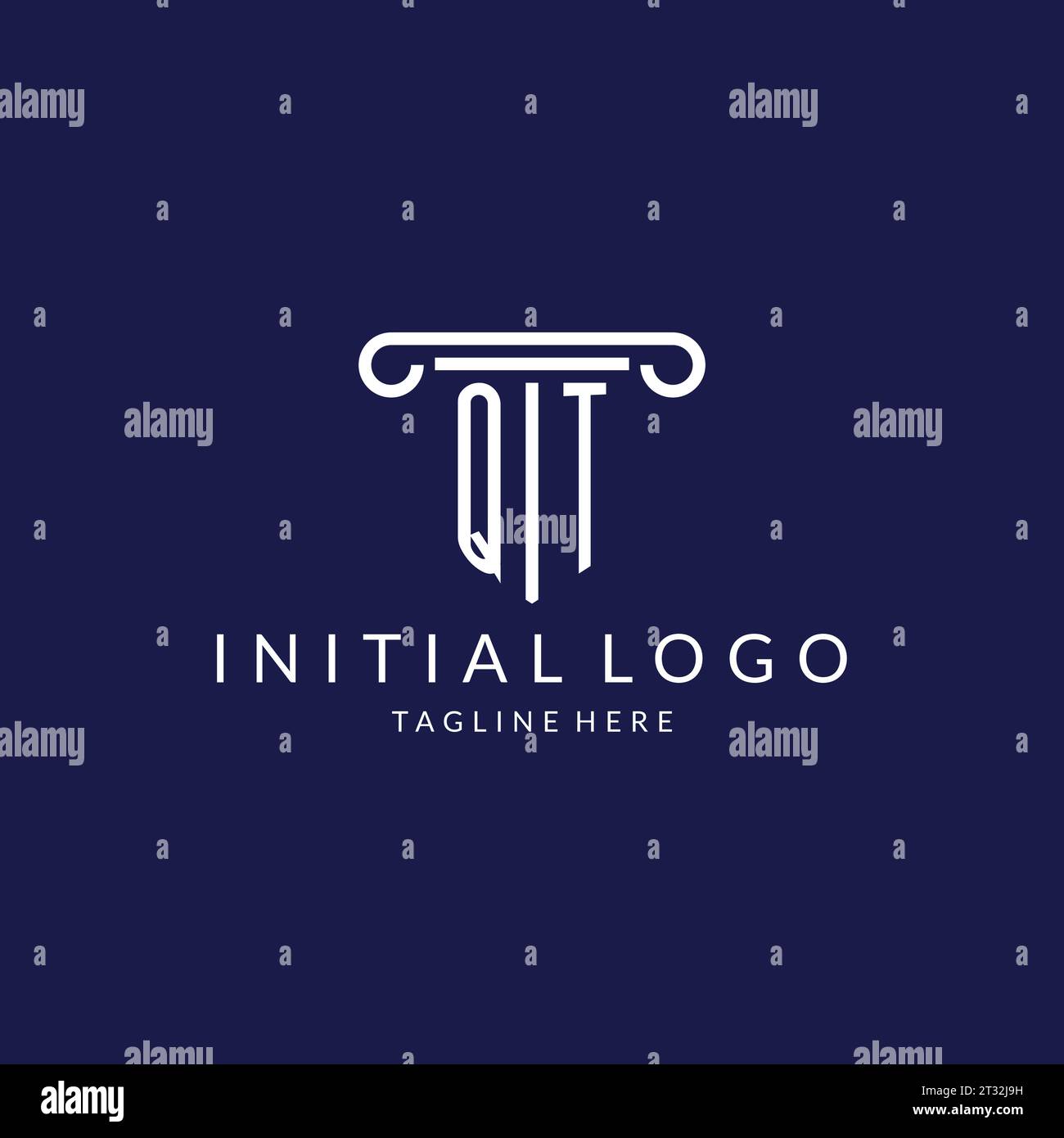 Qt logo Stock Vector Images - Alamy