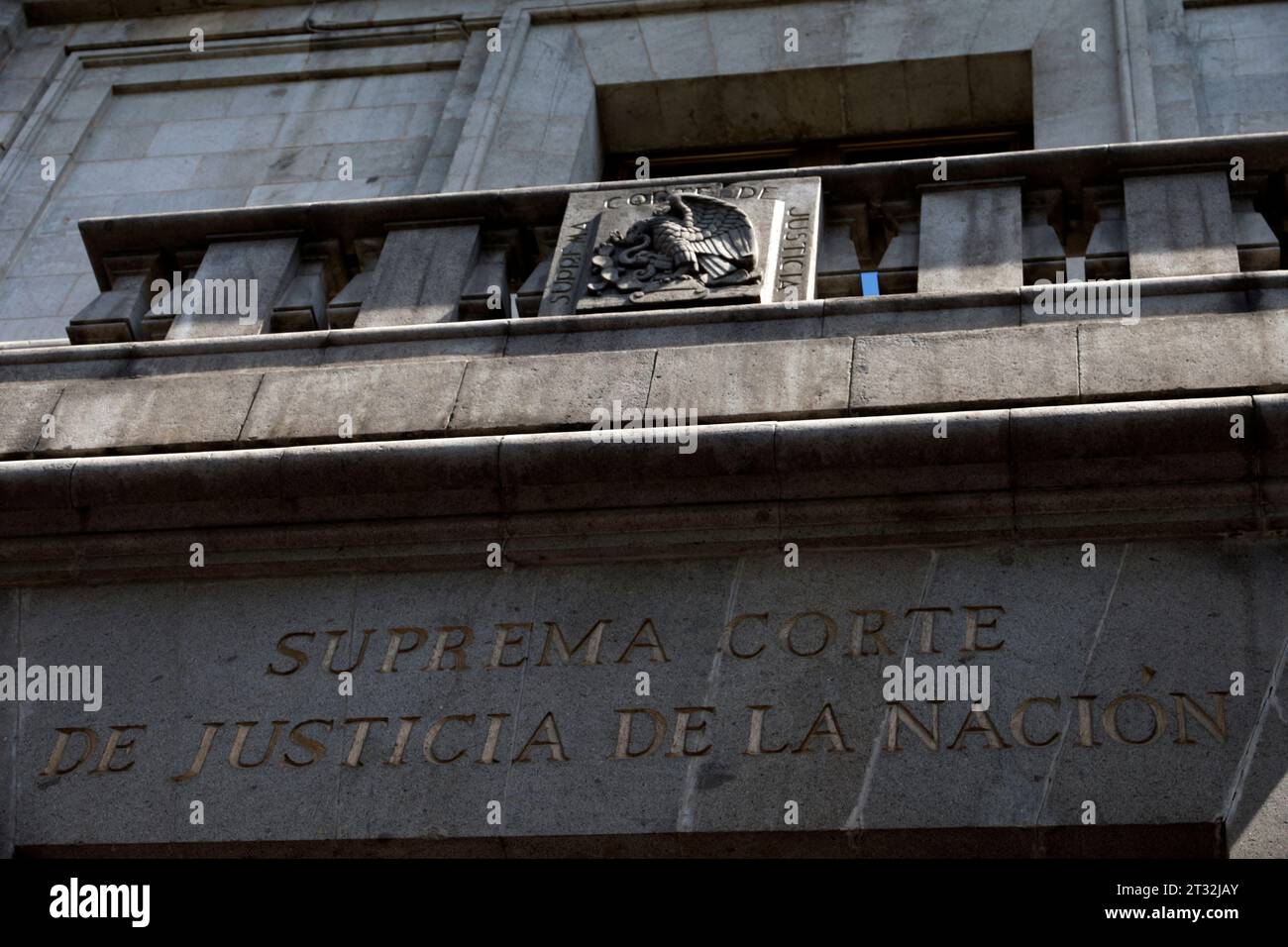 Mexico City, Mexico. 22nd Oct, 2023. Headquarters of the Supreme Court ...