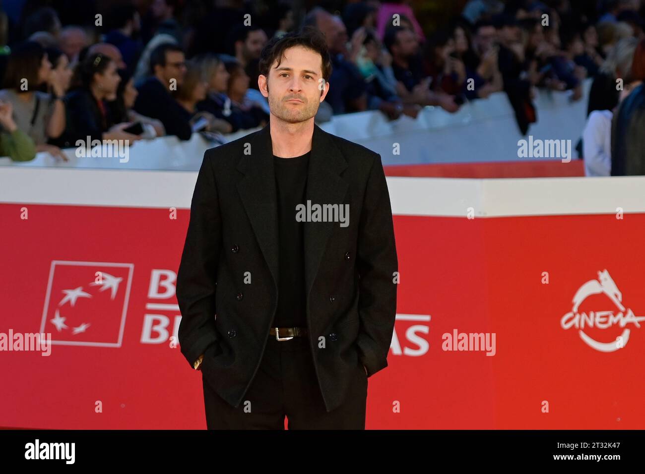 Rome, Italy. 22nd Oct, 2023. Arthur Harari attends the red carpet of ...