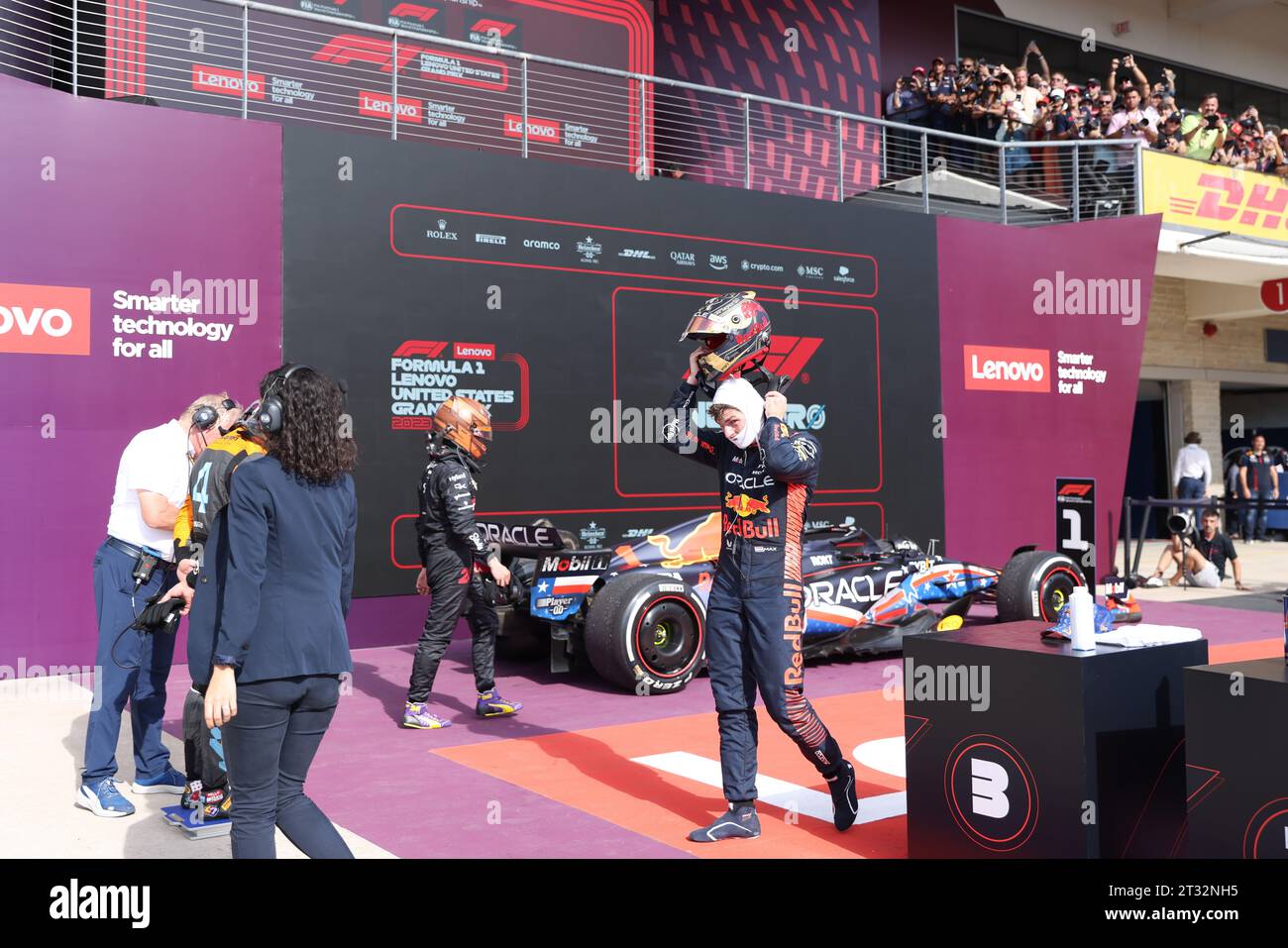 Red Bull driver Max Verstappen (1) wins the Formula 1 Lenovo United ...