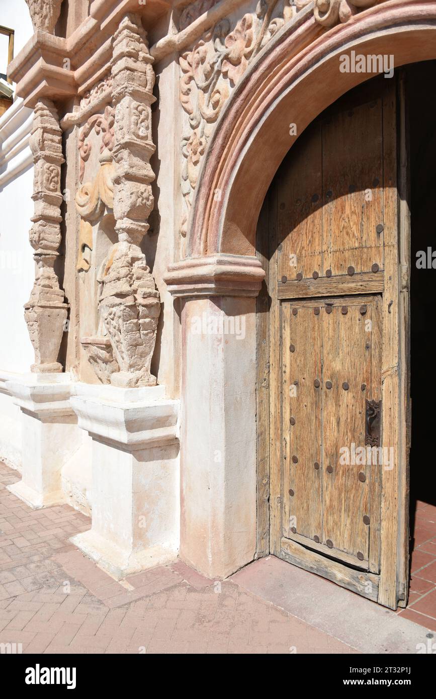 Mission San Xavier del Bac. Tucson AZ USA. The San Xavier del Bac ...