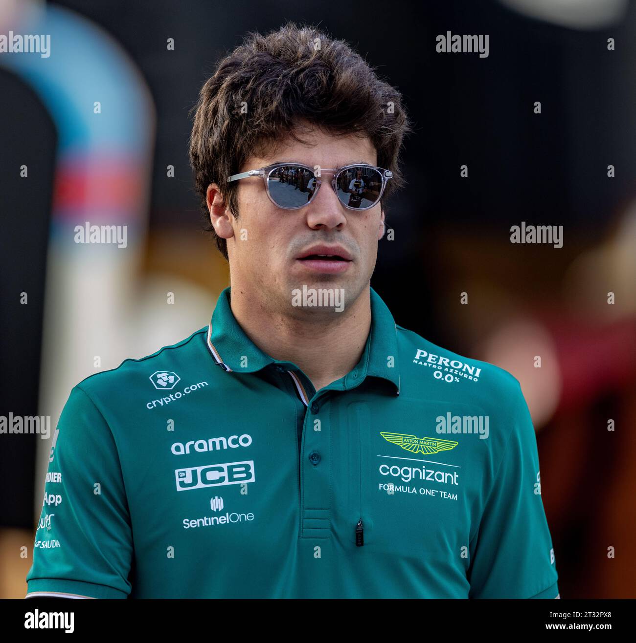 Austin, Texas - October 22th, 2023: Lance Stroll, driver of the #18 ...