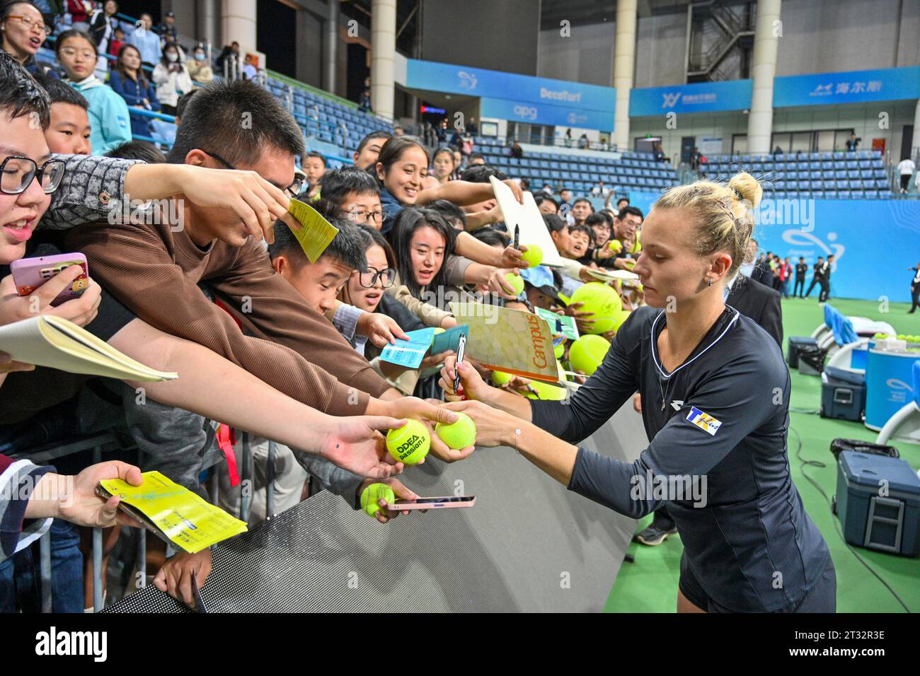 NANCHANG, CHINA - OCTOBER 22, 2023 - Czech Republic's Katerina ...