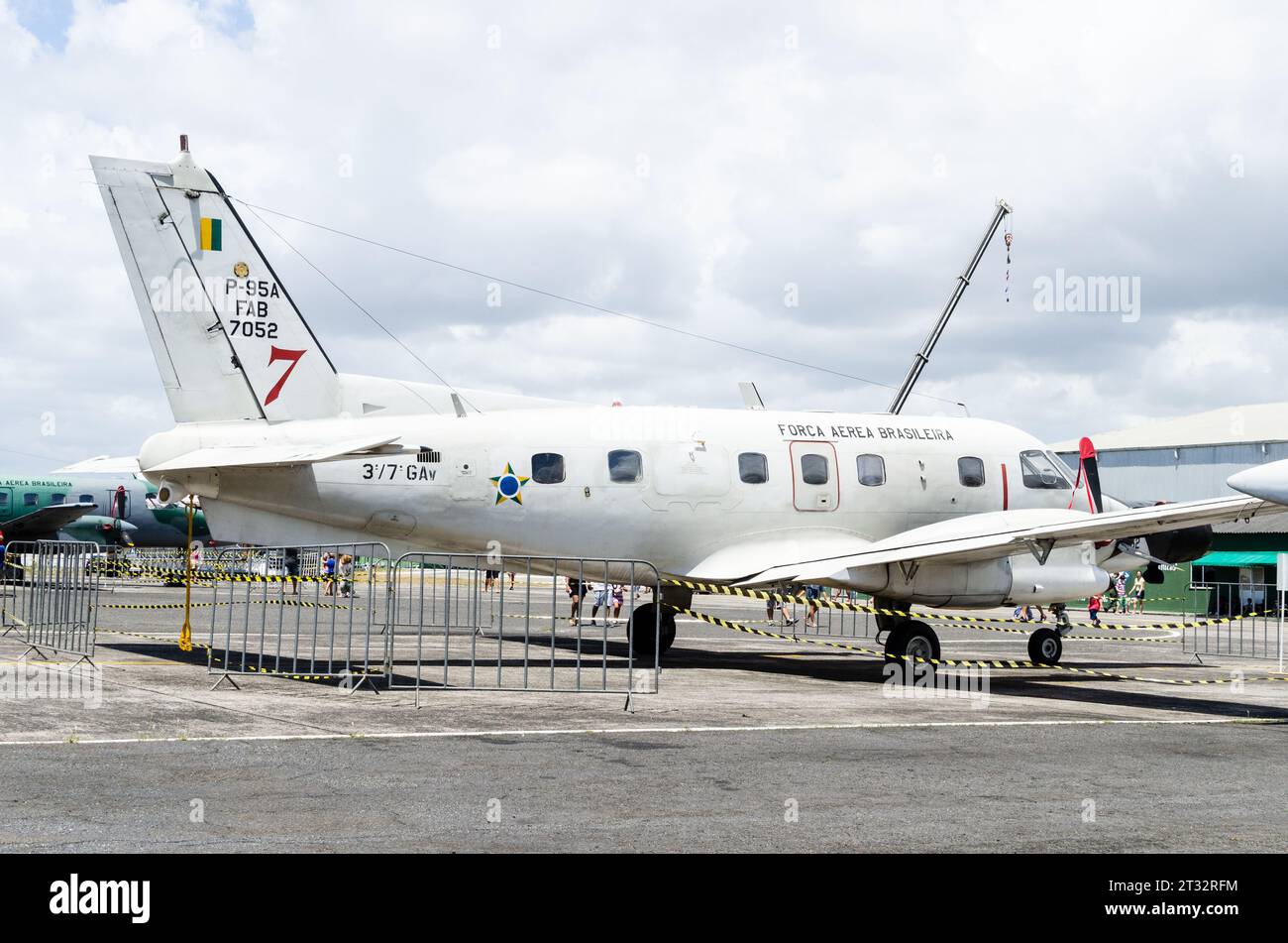 Salvador, Bahia, Brazil - November 11, 2014: P-95A aircraft from the ...