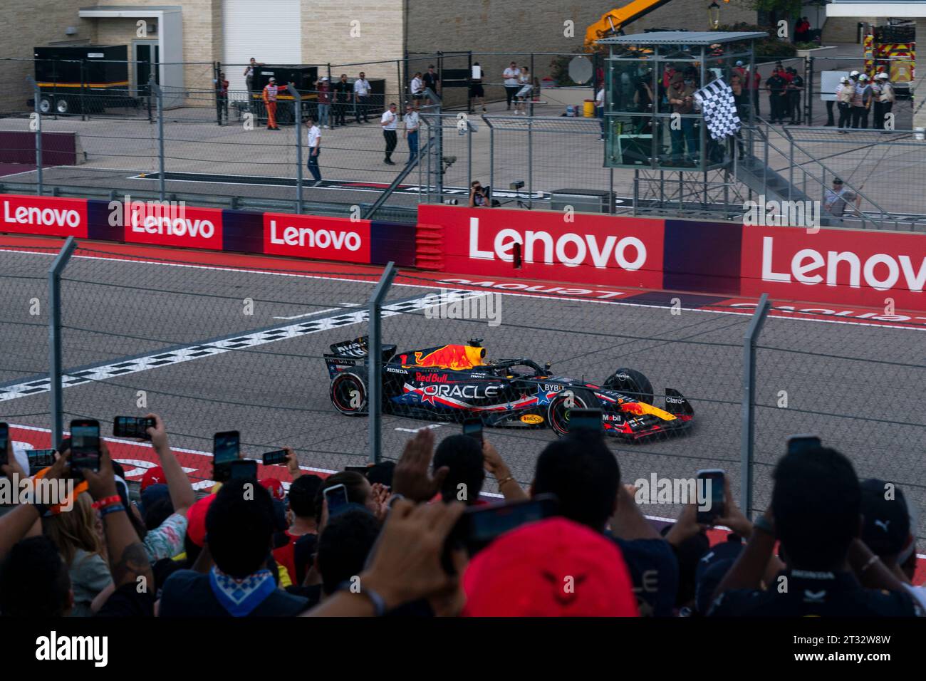 Austin, United States. 22nd Oct, 2023. Dutch Formula One driver Max ...