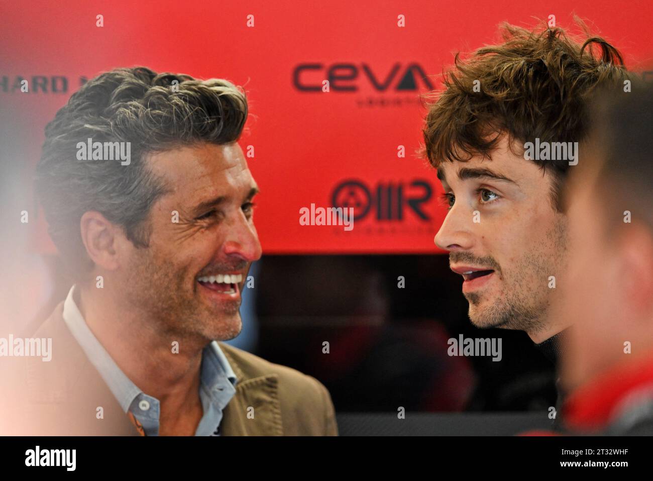 Austin, USA. 22nd Oct, 2023. (L to R): Patrick Dempsey (USA) Actor with ...