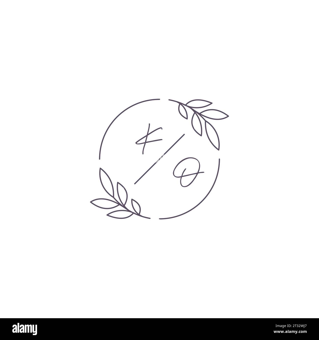 Ko clean logo Stock Vector Images - Alamy