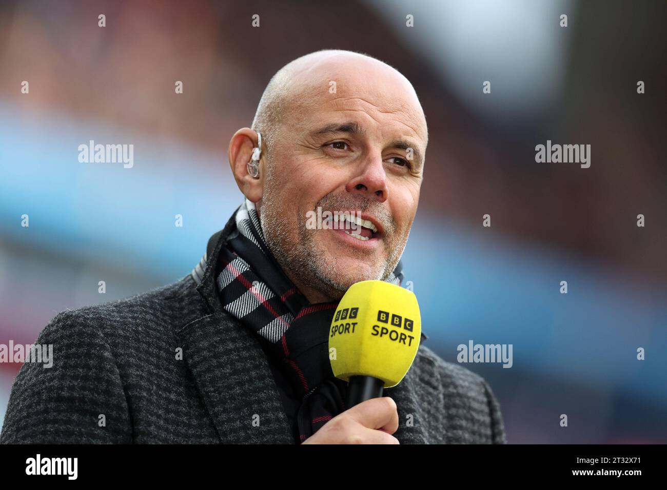 Birmingham, UK. 22nd Oct, 2023. Jason Mohammad looks on while working ...