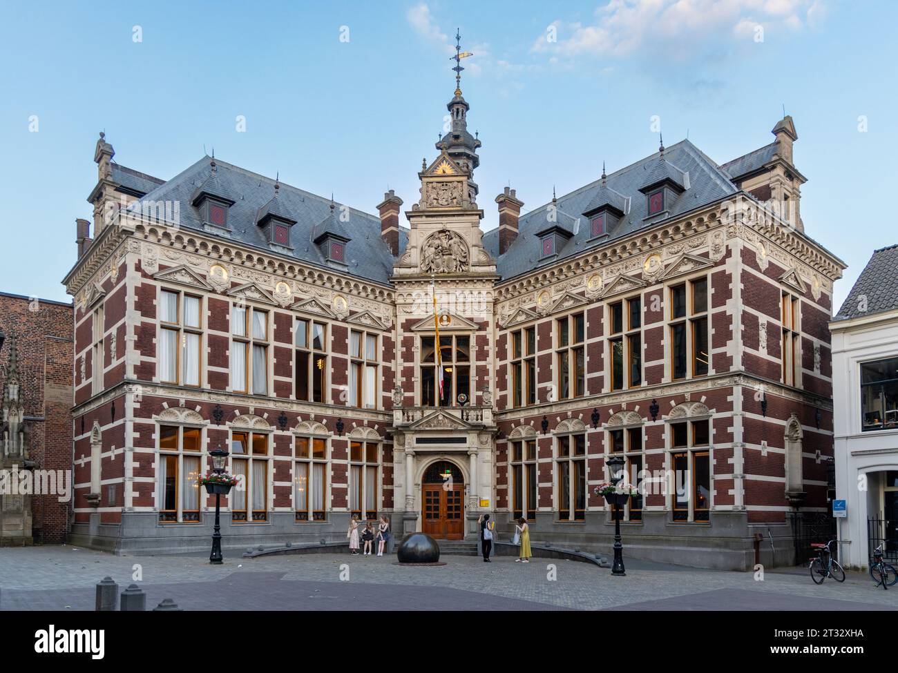 The Utrecht University Hall (academiegebouw) in the city centre of ...