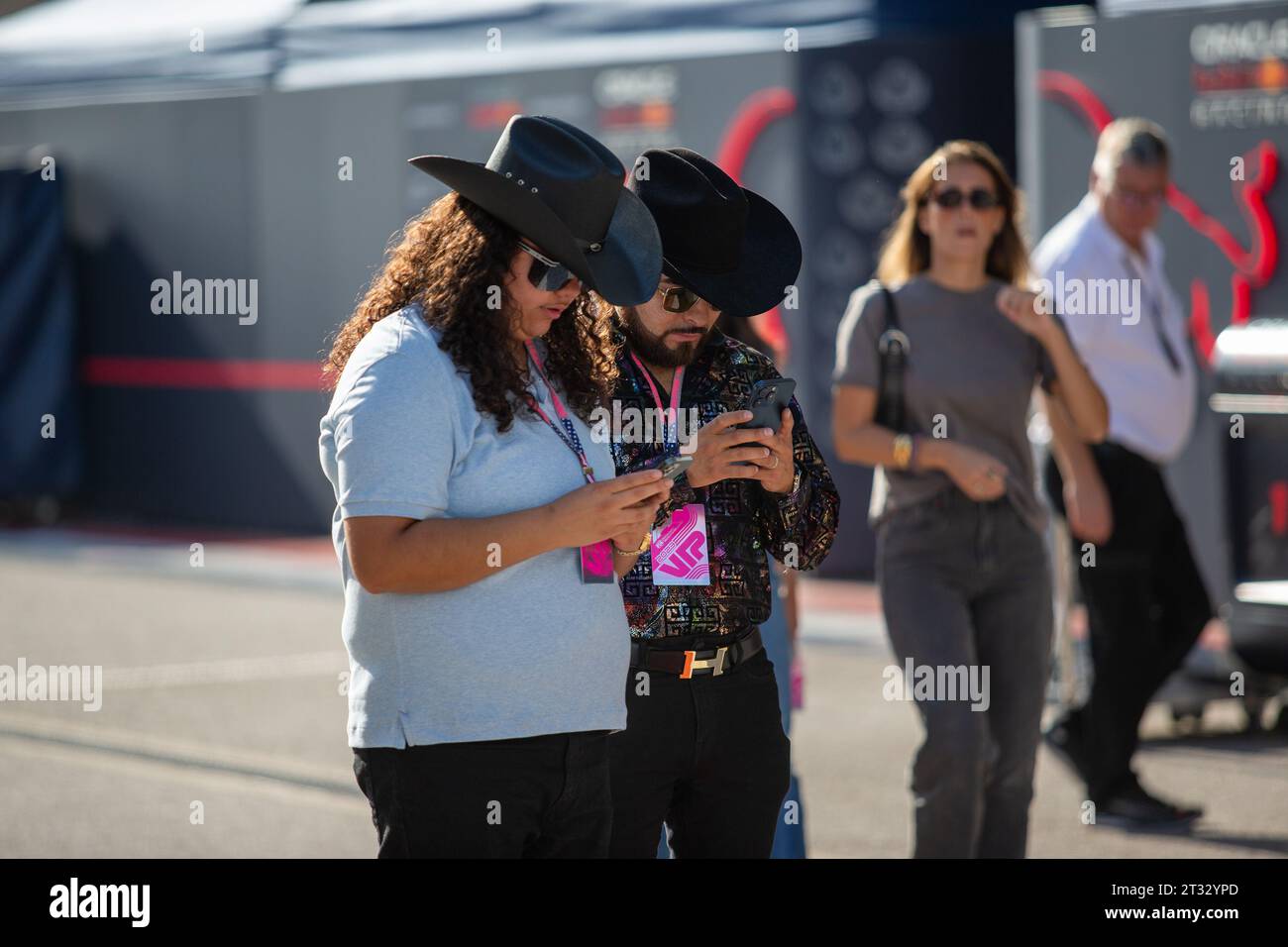 paddock atmosphere during Sunday Race of FORMULA 1 LENOVO UNITED STATES ...