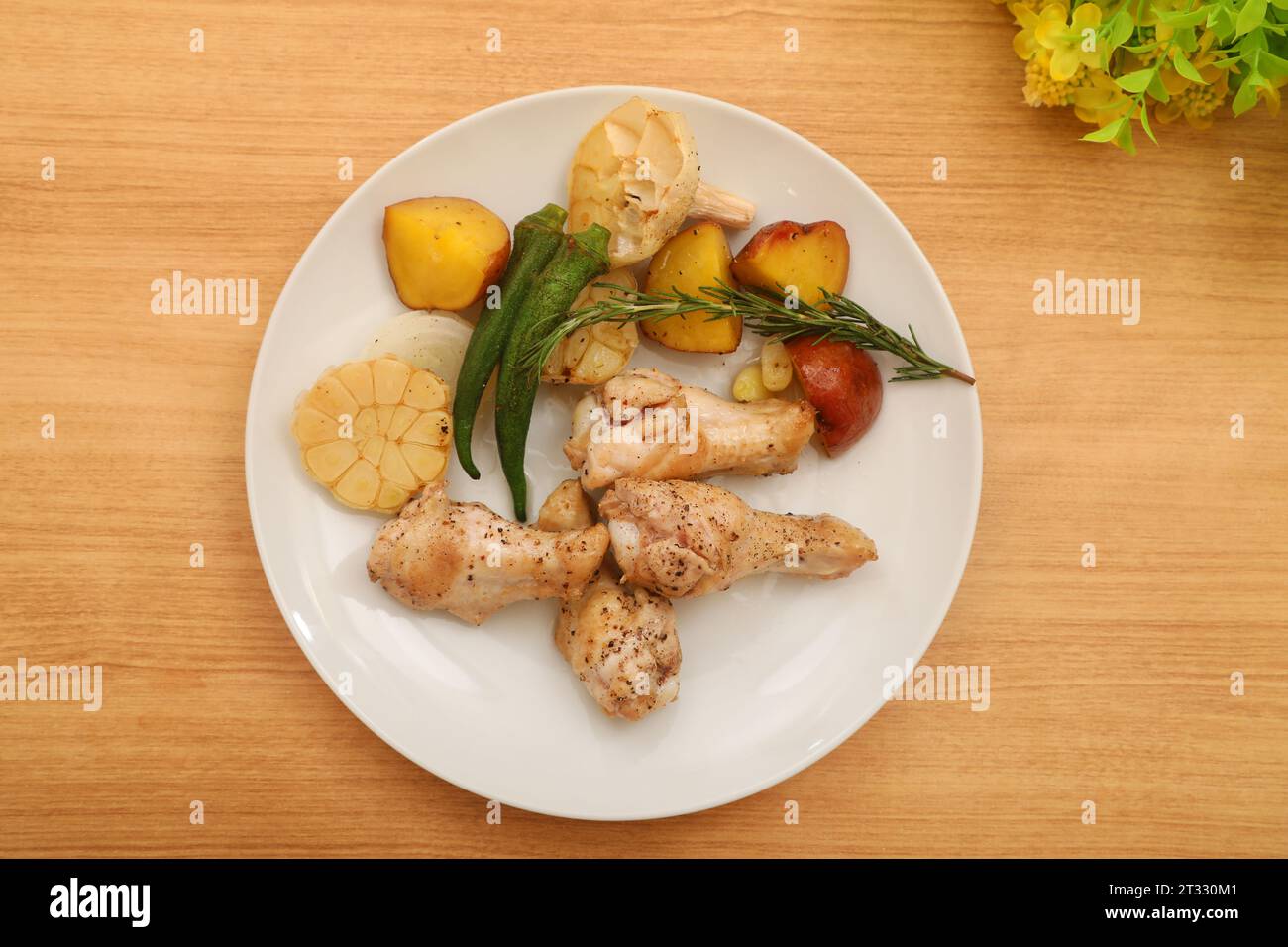 Confit of Wing Stick Stock Photo - Alamy
