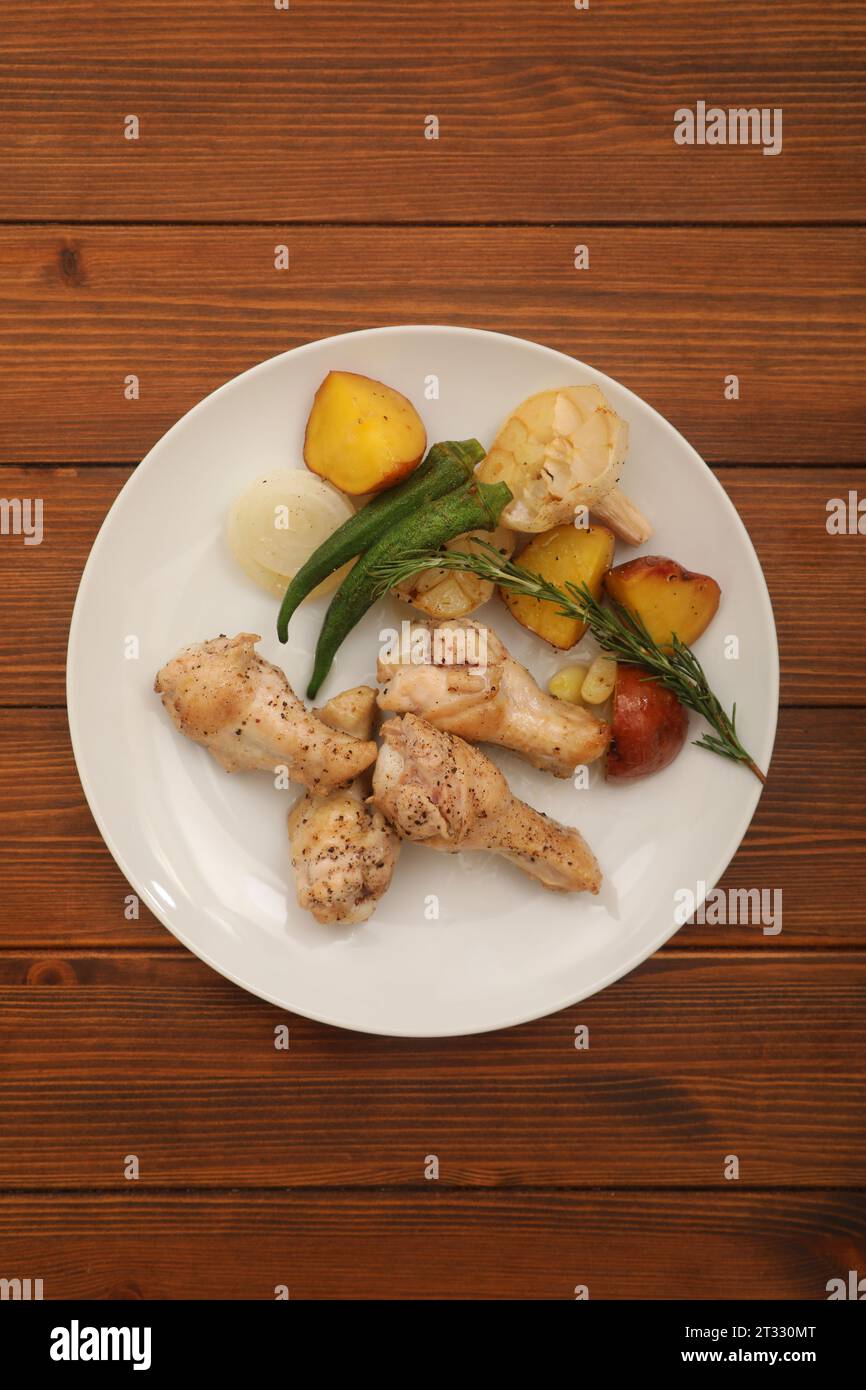 Confit of Wing Stick Stock Photo - Alamy