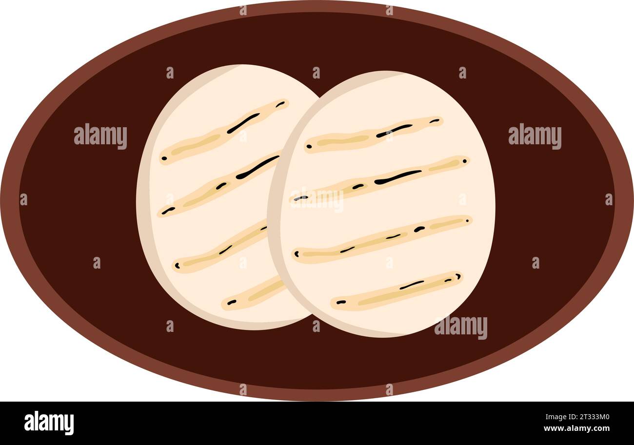 colombian arepas illustration vector isolated Stock Vector Image & Art ...