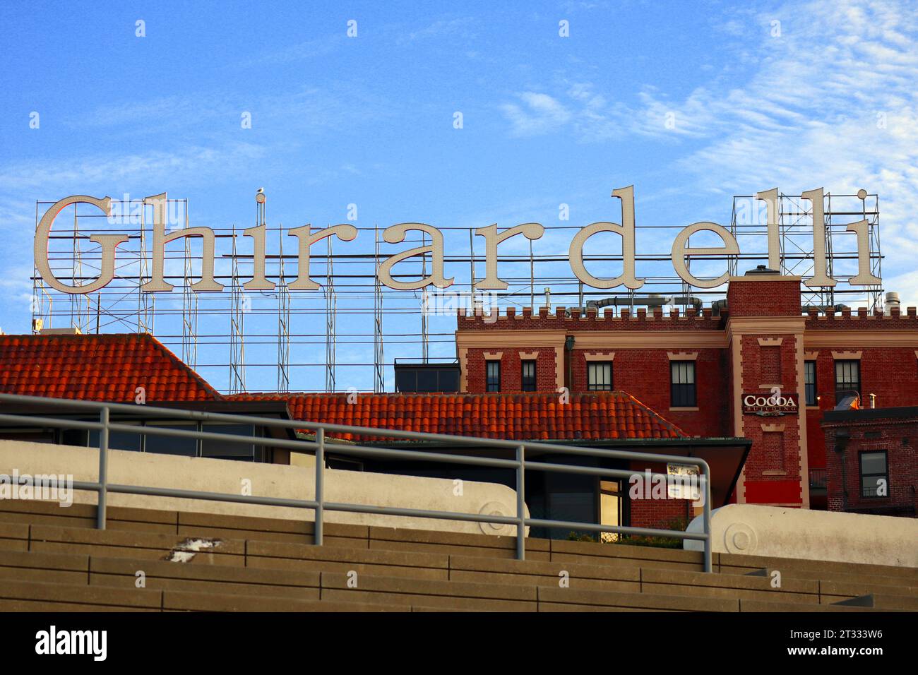 San Francisco, California: Ghirardelli Chocolate Company at Ghirardelli ...