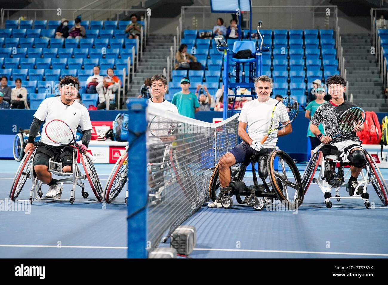 Tokyo, Japan. 20th Oct, 2023. (L-R) Kohei Suzuki (JPN), Satoshi Saida ...