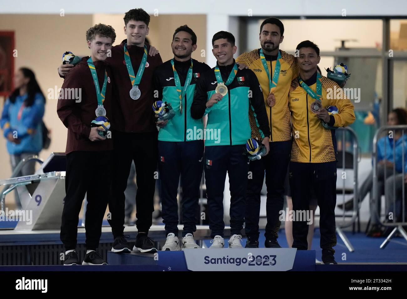 From left, medalists Canada's Rylan Wiens, and Nathan Murray, silver ...