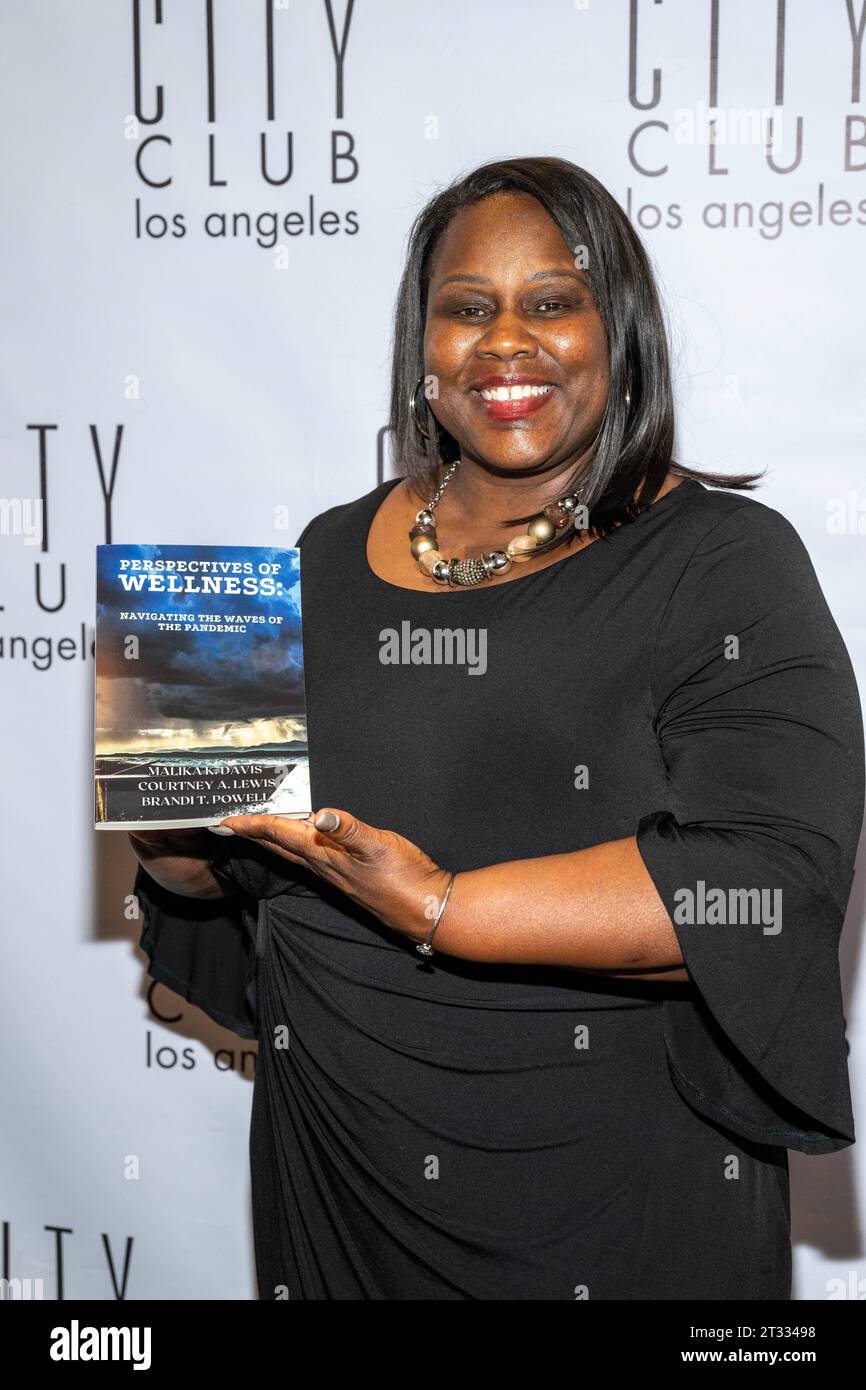 Los Angeles, USA. 22nd Oct, 2023. Author Malika K Davis attends 42nd ...